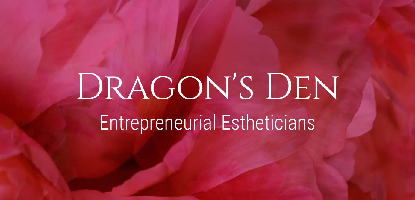 Dragon's Den Presentation: Develop Estheticians as Entrepreneurs